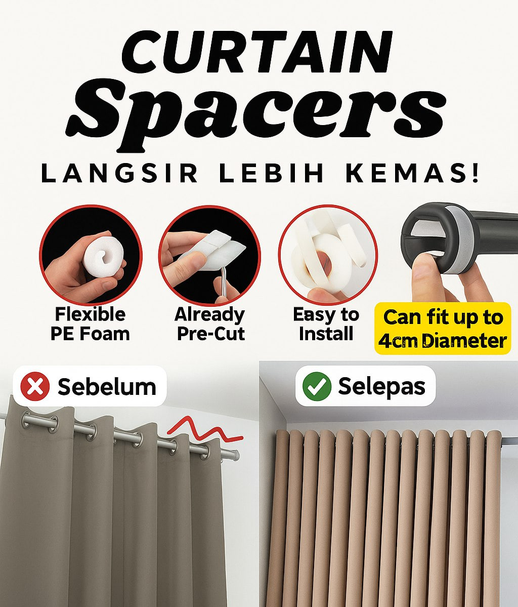 Curtain Spacers